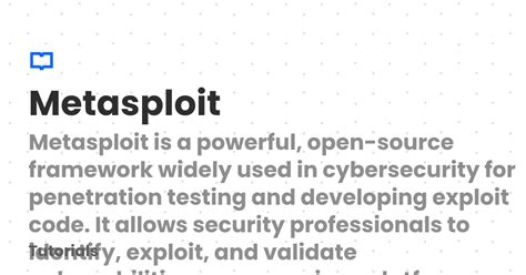 metasploit tutorials