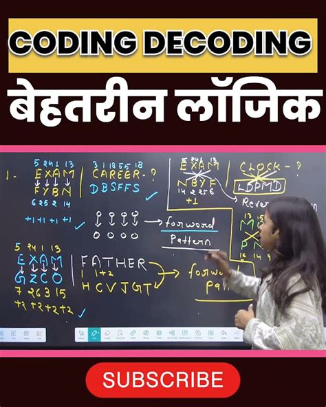 Coding Decoding Tricks Viral Reasoning Tricks Coding