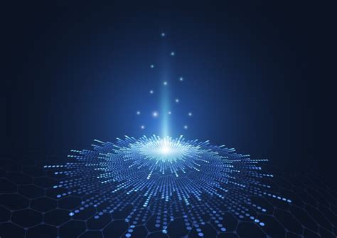 Big Data Visualization Abstract Technology Vector Image