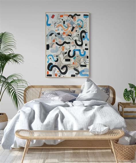 Abstract Art Print Hamptons Heatwave 020
