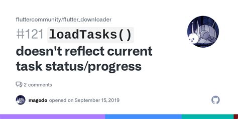 `loadtasks` Doesnt Reflect Current Task Statusprogress · Issue 121