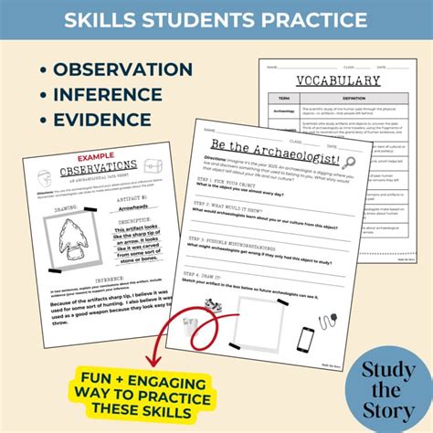 Primary V Secondary Sources Artifact Analysis Bundle Social Studies