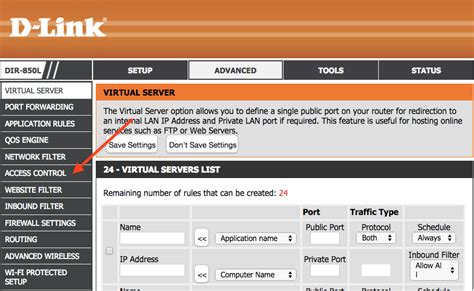 Blocking Google Dlink Router Access Control StrongVPN