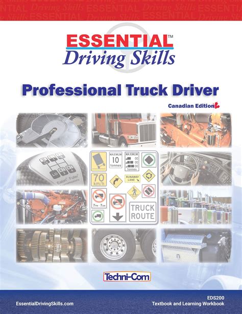 Eds 200 Essential Driving Skills Professional Truck Driver Textbook Techni Com Inc