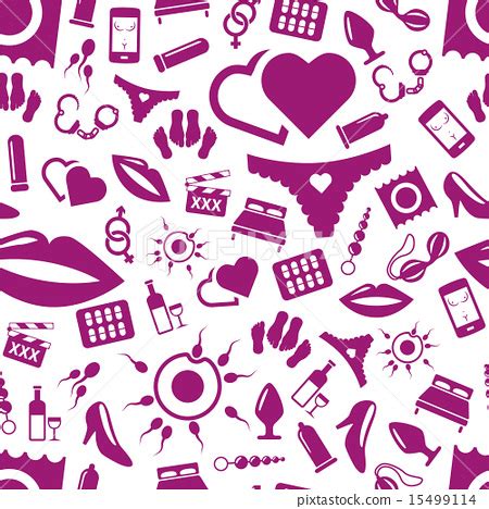 Sex Seamless Pattern Stock Illustration 15499114 PIXTA
