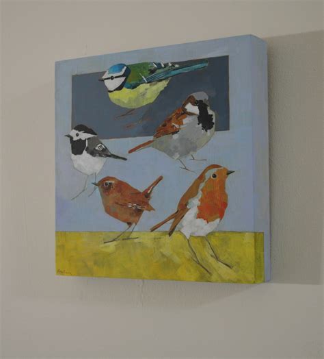 Christopher Rainham Blue Tit Pied Wagtail Sparrow Wren Robin Still Life Wills Art