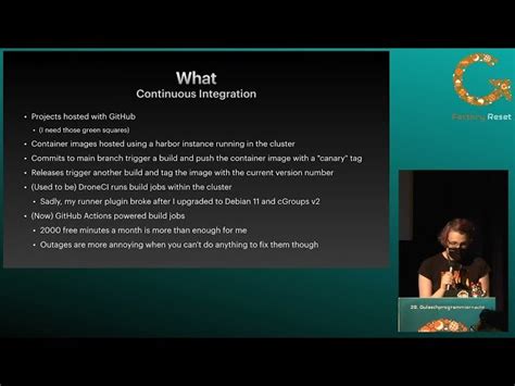 Conference Talks Talk Running Personal Infrastructure On Kubernetes From Media Ccc De Class