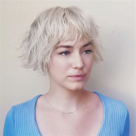 10 Shaggy Bob With Bangs Ideas For The Coolest Most Effortless Look