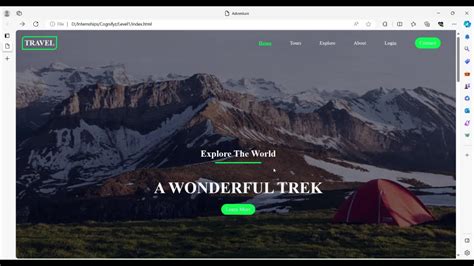 How I Created A Responsive Webpage For Cognifyz Tushar Pawar Posted On The Topic Linkedin