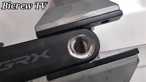 자전거 크랭크 페달 나사산 헬리코일 복원작업 양평 바이크루 네이버 Tv