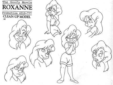 Roxanne Goofy Movie Coloring Pages [2025]