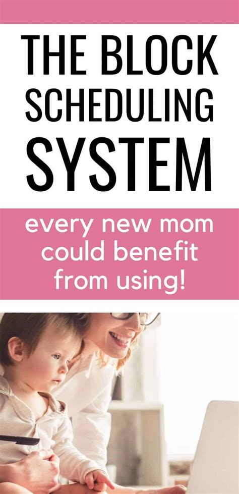 The Block Scheduling System For New Moms What It Is And How It Works Habitat For Mom