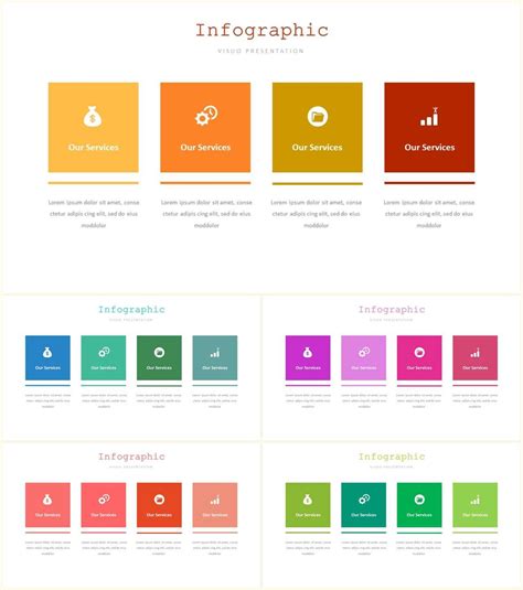 빨간색 Ppt 템플릿 And 배열형 Ppt 템플릿 다운 Poipl