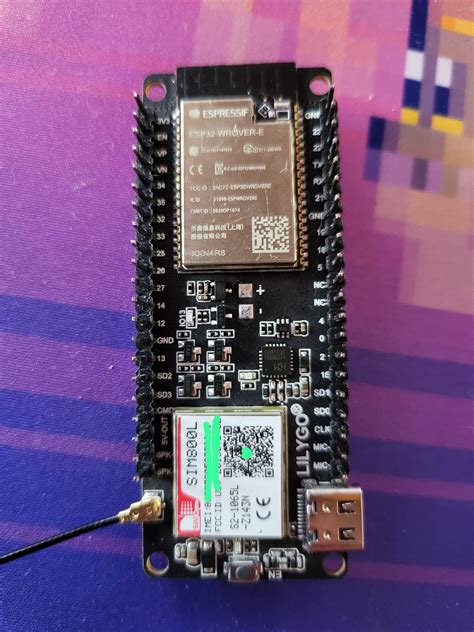 TTGO T Call Funktioniert Nicht SIM Modul Hat Probleme Page Deutsch Arduino Forum