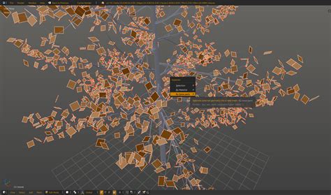 Python How To Convert Sapling Leaves To Linked Duplicates Blender