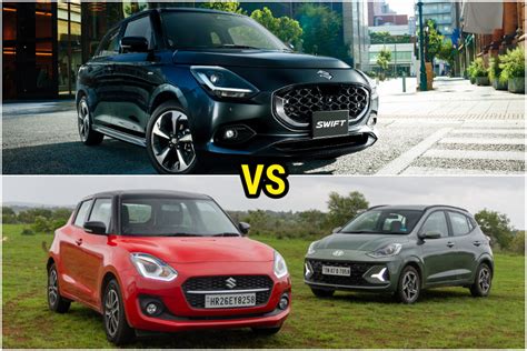 New Gen Suzuki Swift Vs Current Maruti Swift Vs Hyundai Grand I10 Nios Power And Mileage Specs