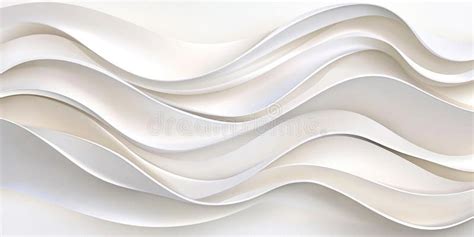 Abstract White Waves With Smooth Curves Background Stock Image Image Of Smooth Wall 380320453