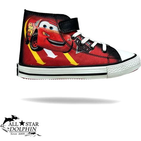 خرید و قیمت کتونی آل استار ساق بلند بچه گانه طرح مک کویین ترب