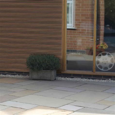 Brown Cedar Shadow Gap Cladding Hardy Landscaping