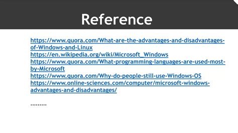 Windows Operating System Pptx