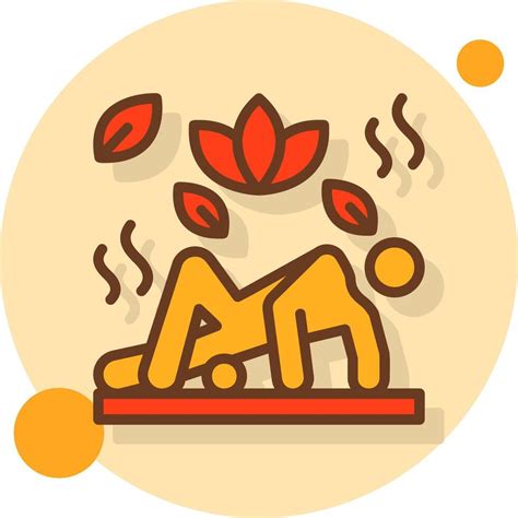 Foam Rolling Filled Shadow Circle Icon 41058911 Vector Art At Vecteezy