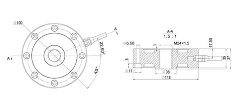 Kuwwei Load Cell Strain Gauge Miniature Compression Tension Sensor Tension Load Cell And