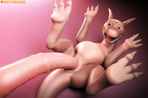 Rule 34 3d Critterclaws Crittermatic Dildo Dragon Feral Sex Toy Solo
