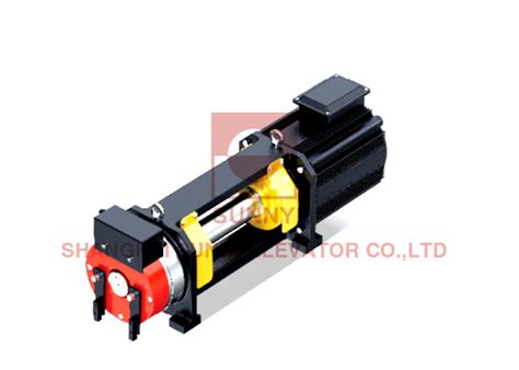 3000kg Static Load Gearless Traction Machine 380v 220v Voltage F Insclass