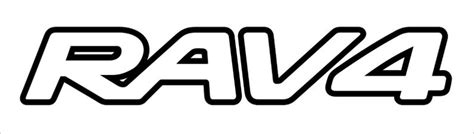 Toyota Rav4 Bug Deflector Vinyl Decal 300 X 60 Mm Choose Your Color