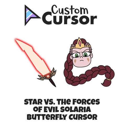 Star Vs The Forces Of Evil Solaria Butterfly Cursors Custom Cursor