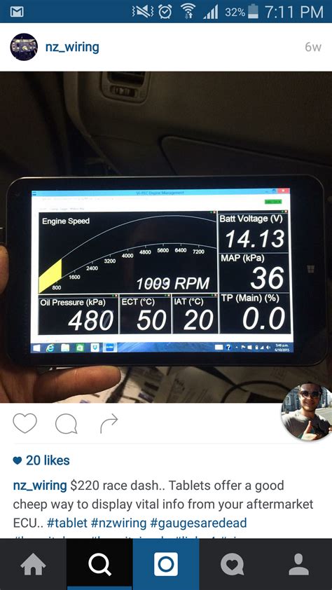 G4 Tablet Dash Link G4 Link Engine Management