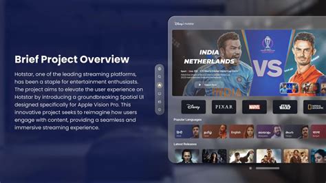 Hotstar With Spatial Ui For Apple Vision Pro Abdul Wahid Siddiq