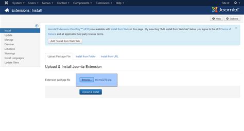 Joomla 3 X How To Install Engine And Template On Localhost Separately Template Monster Help