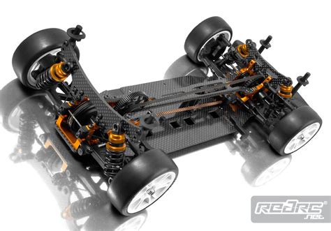 Red RC Xray T311 Electric Touring Car