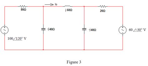 Solved Using Mesh Analysis Determine The Current Io For The Chegg