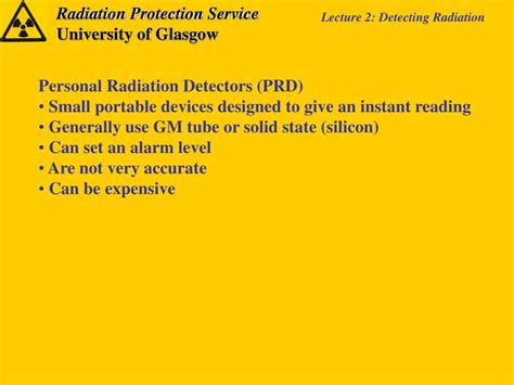 Ppt Detecting Ionising Radiation Powerpoint Presentation Free Download Id 688636