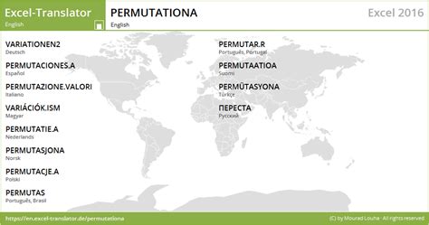 Permutationa • Excel Translator