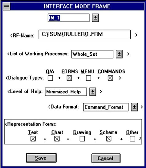 Editing Of An Interface Mode Frame Download Scientific Diagram