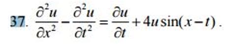 Solved Determine Whether The Second Order PDE Is Linear Or Chegg