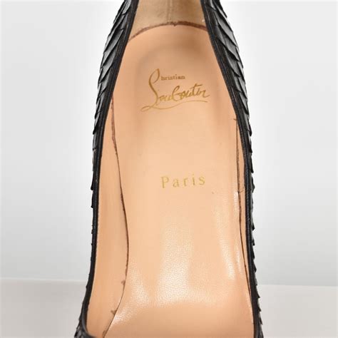 Black Python Pumps Deepika Padukone