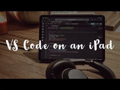 How To Setup VS Code In The Cloud On An IPad YouTube