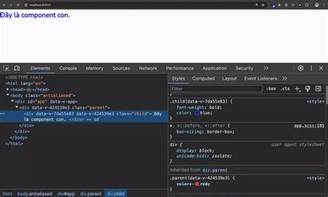 Bài Scoped CSS trong VueJS và các kĩ thuật liên quan Viblo