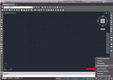 AutoCAD Is Missing The AutoCAD Classic Workspace IMAGINiT Technologies Support Blog