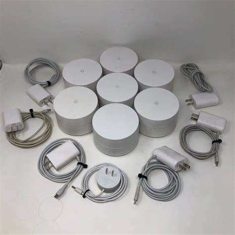 Lot Of Ac Google Wifi Routers One Gj Cq Google Wifi Router Wireless Routers