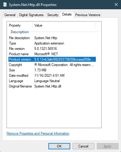 Getting The Exact Runtime Version From Dlls Dotnet Runtime Discussion Github