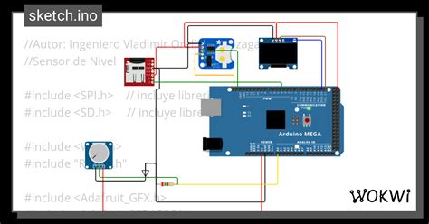 Sensor De Nivel Cumbre Wokwi Esp32 Stm32 Arduino Simulator