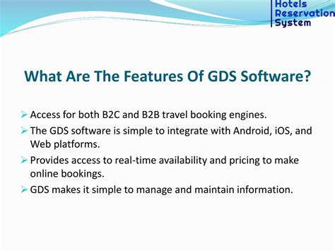 Ppt Gds Software Powerpoint Presentation Free Download Id11645433