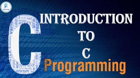 c introduction for beginners c tokens youtube