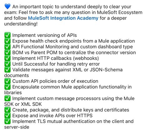 Mulesoft Integration Academy On Linkedin Important Post On Mcd Level 2 Exam Mcd Level 2 Exam