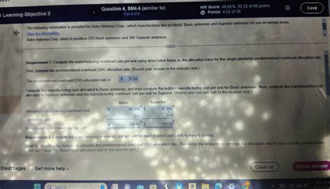 Solved Ch 4 ﻿learning Objective 2part 8 ﻿of 9points 422